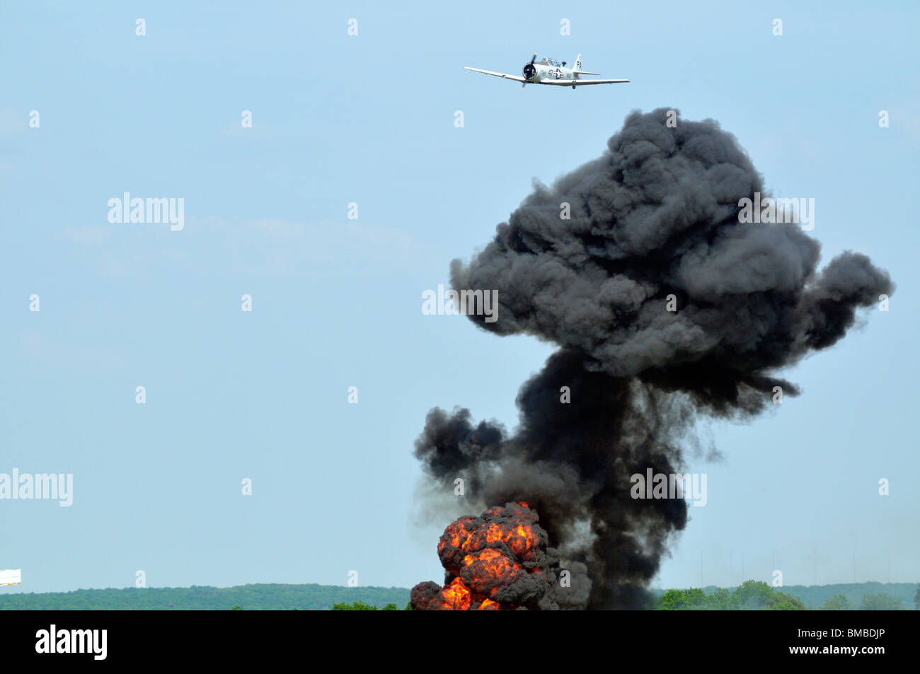 North american texan airplane hi-res stock photography and images - Alamy