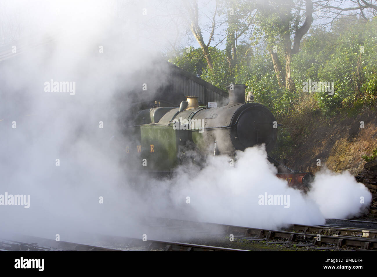 Bodmin And Wenford Steam Railway Stock Photo - Alamy