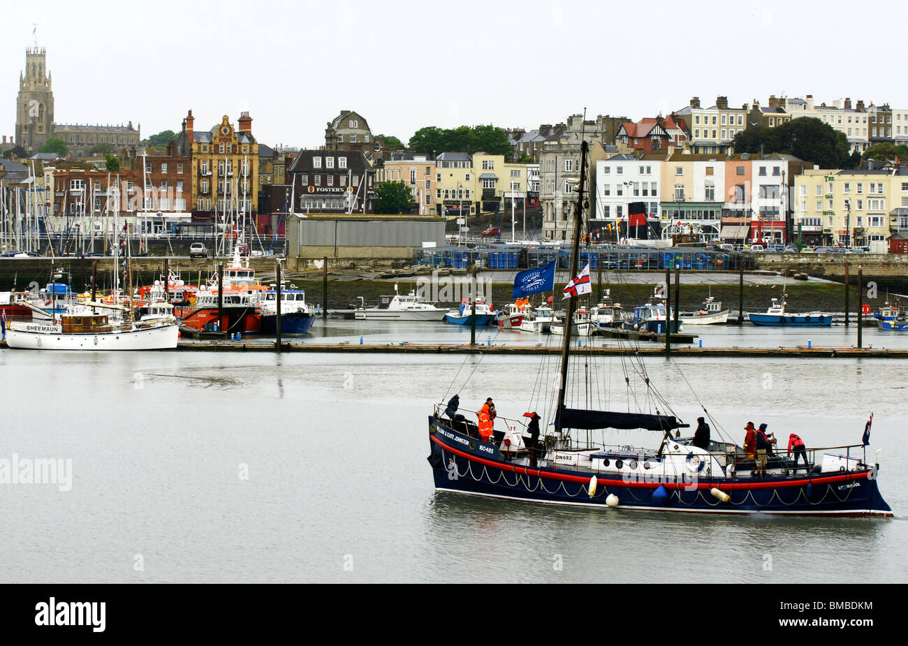 Dunkirk little ships leave for Dunkirk in the 70th anniversary Stock ...