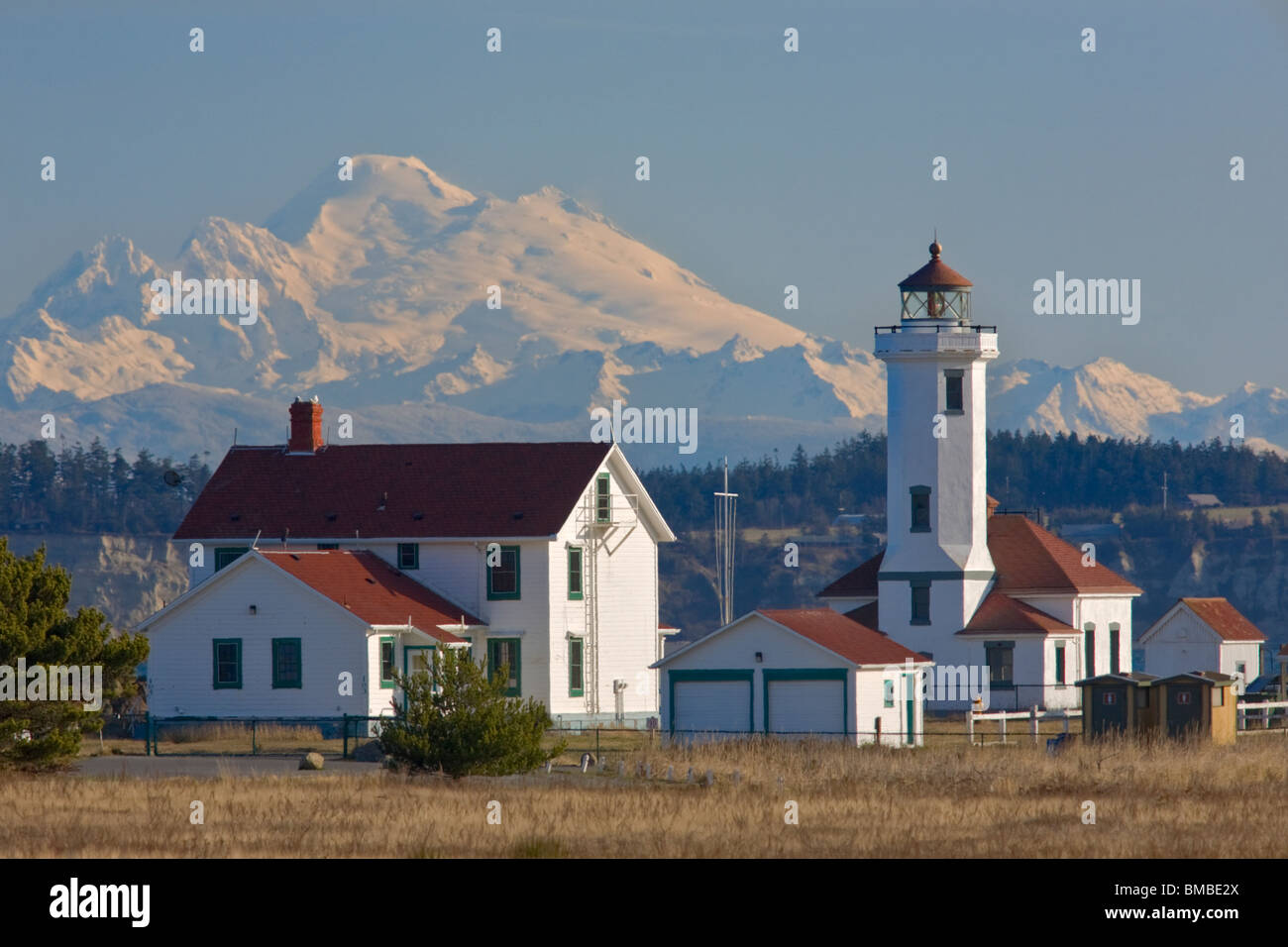 Jefferson County, WA Point Wilson Lighthouse on the Quimper Peninsula ...