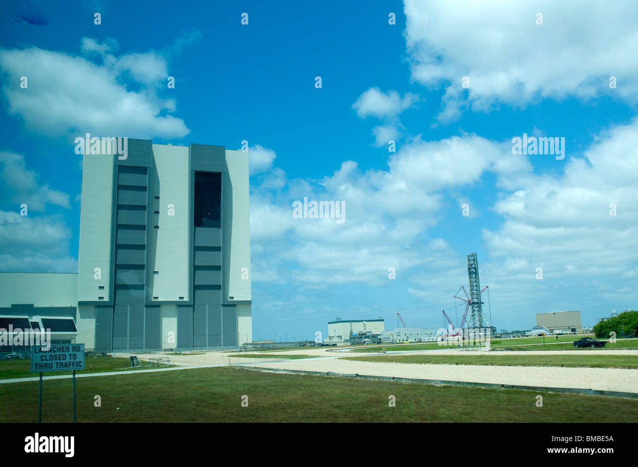 The Vehicle Assembly Building (VAB) at the Kennedy Space Centre, Cape ...
