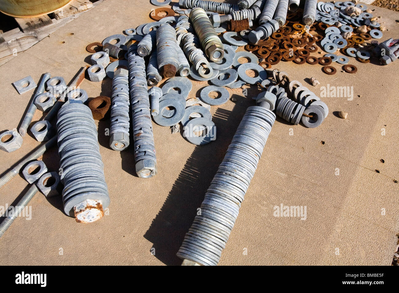 Large assortment of washers Stock Photo - Alamy