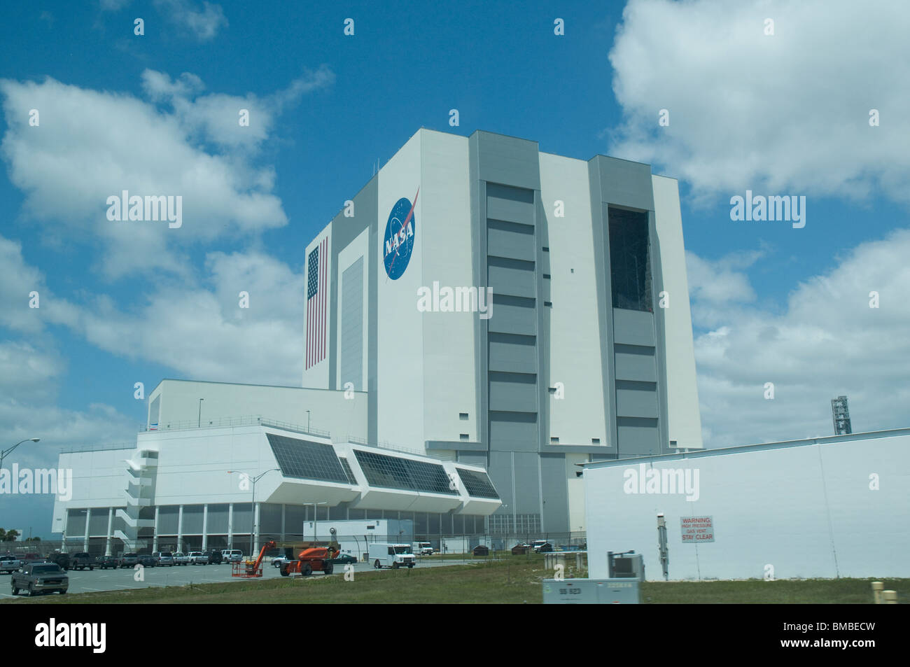 The Vehicle Assembly Building (VAB) at the Kennedy Space Centre, Cape ...