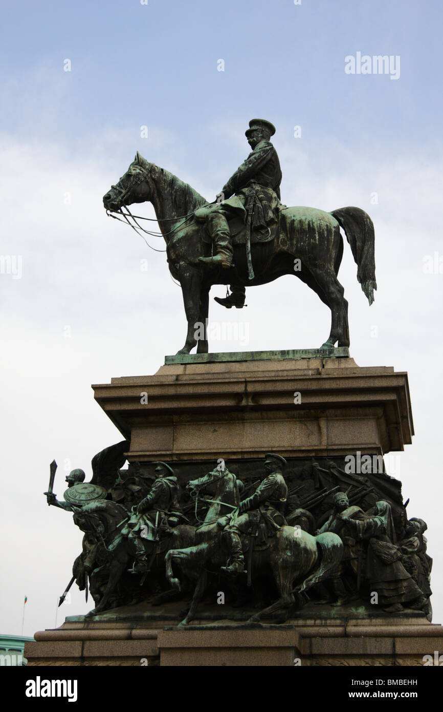 Tsar Liberator Statue in Sofia, Bulgaria Stock Photo - Alamy