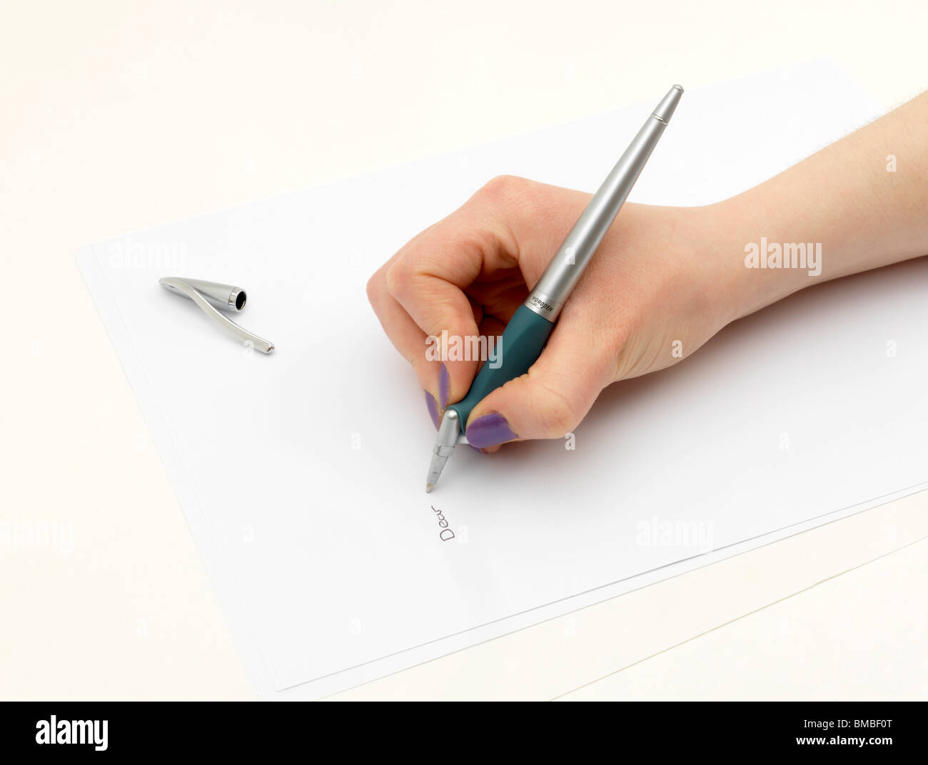 Hand grip paper hi-res stock photography and images - Alamy