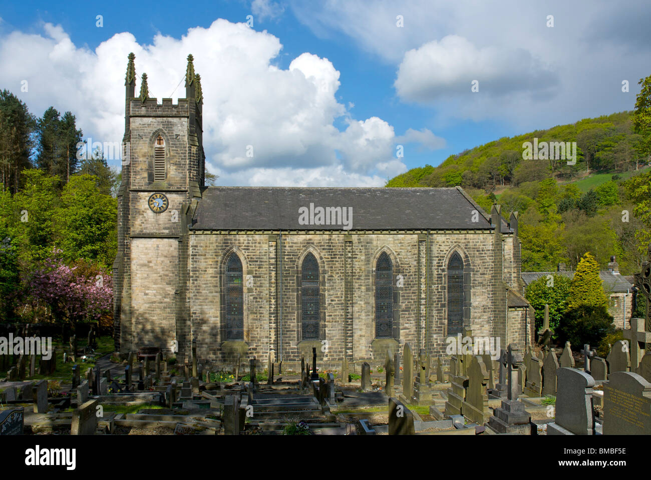 Yorkshire cragg vale hi-res stock photography and images - Alamy