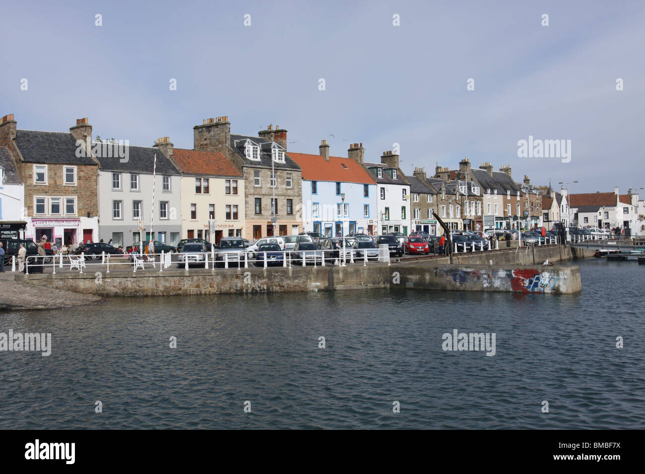 Anstruther waterfront Fife Scotland May 2010 Stock Photo - Alamy