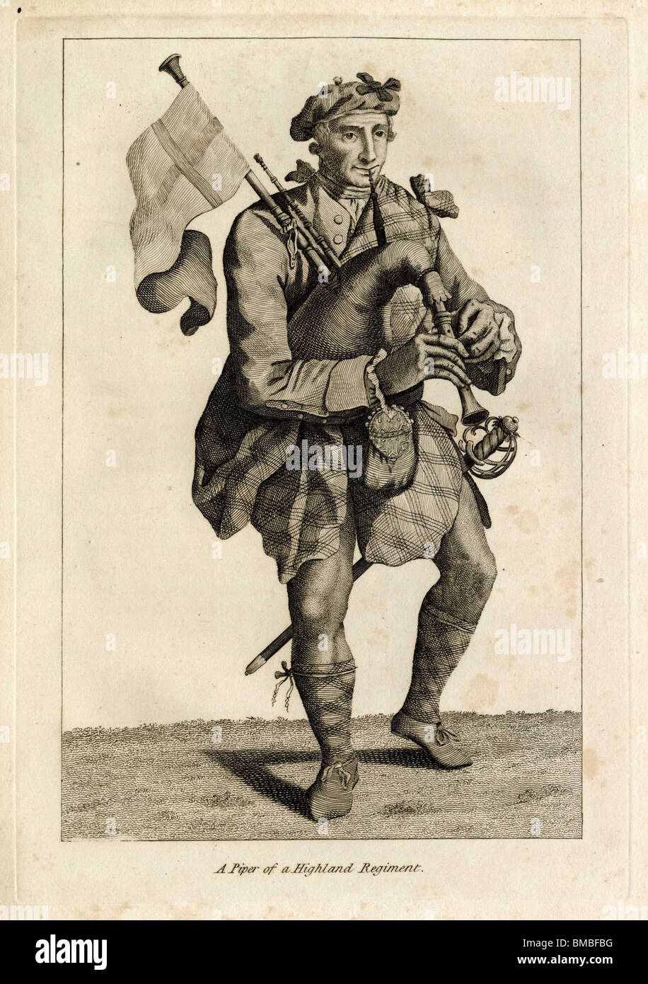 Highland infantry hi-res stock photography and images - Alamy