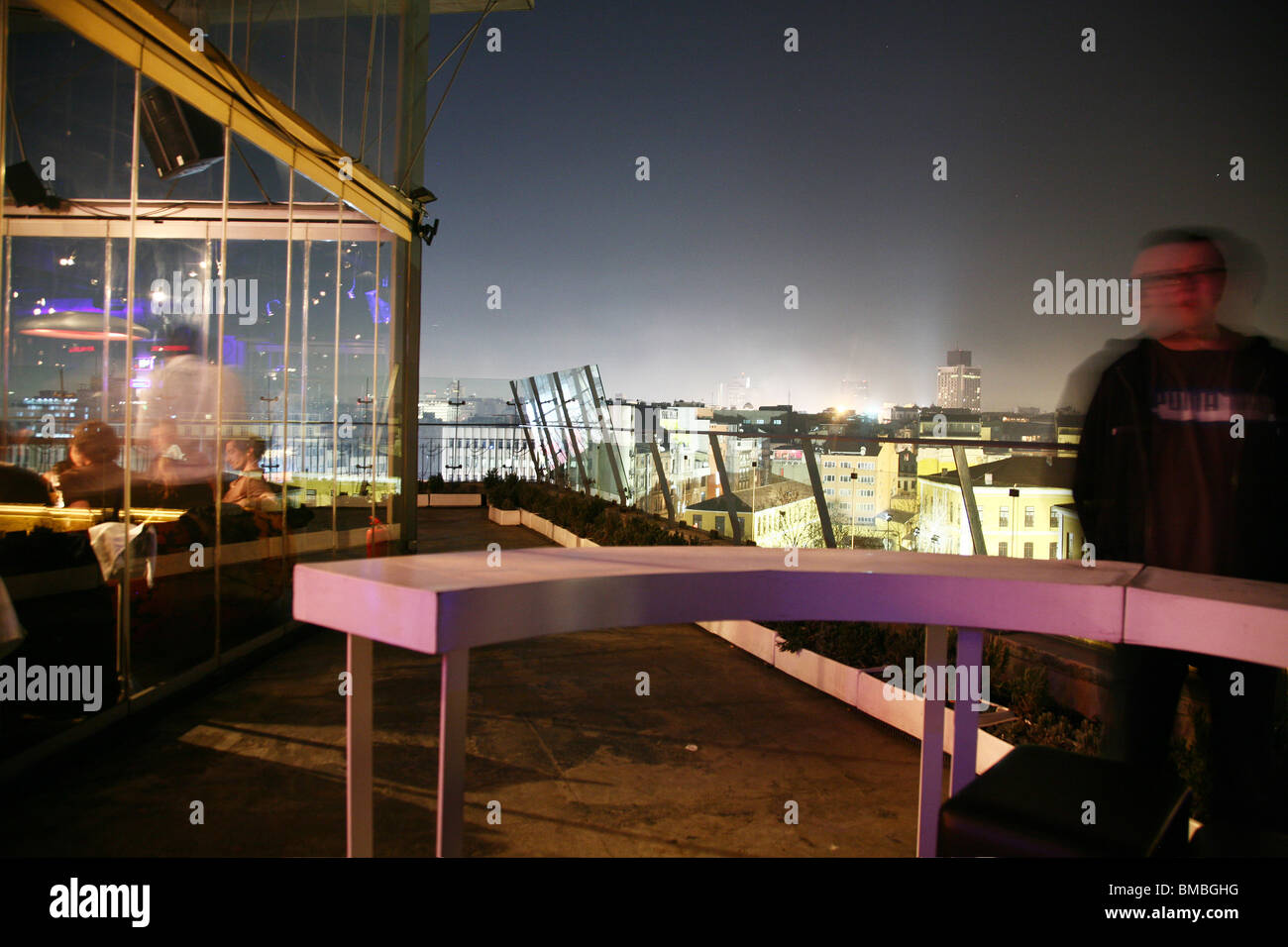 360 restaurant Istanbul Stock Photo - Alamy