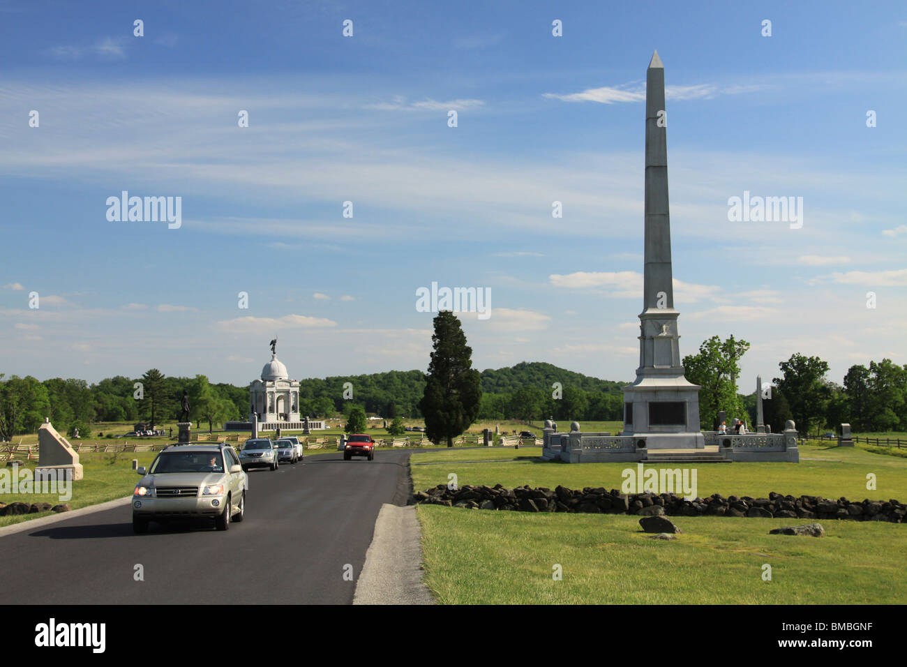 Gettysburg, PA - the site of the major Battle of the American Civil War ...