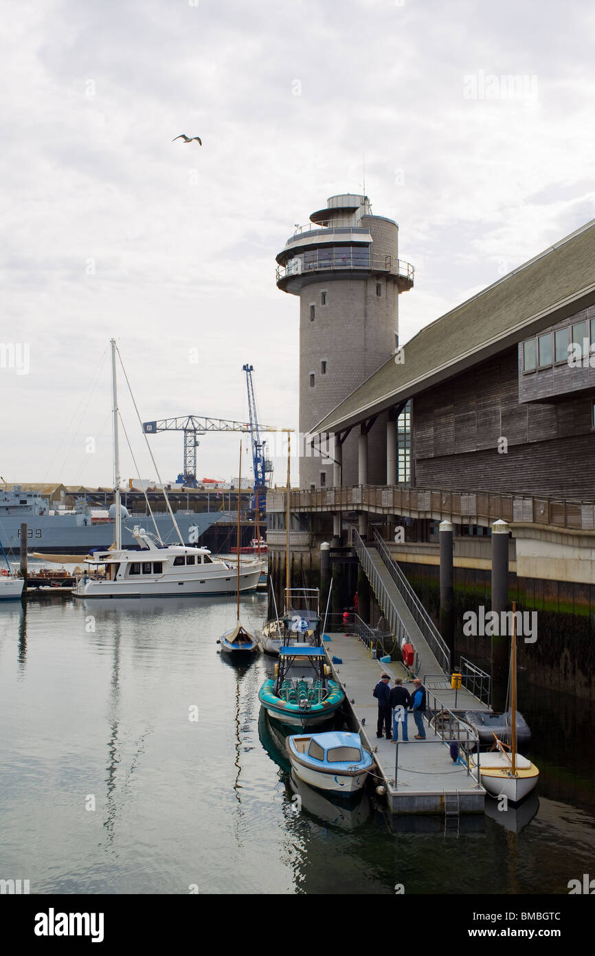 Falmouth's National Maritime museum Stock Photo - Alamy