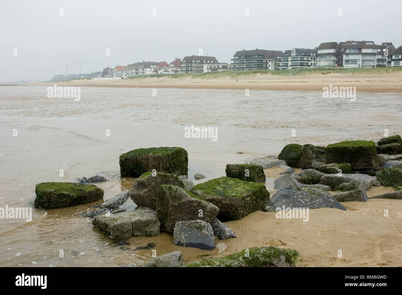 Beach Knokke-Zoute, coast Belgium. Photo V.D Stock Photo - Alamy