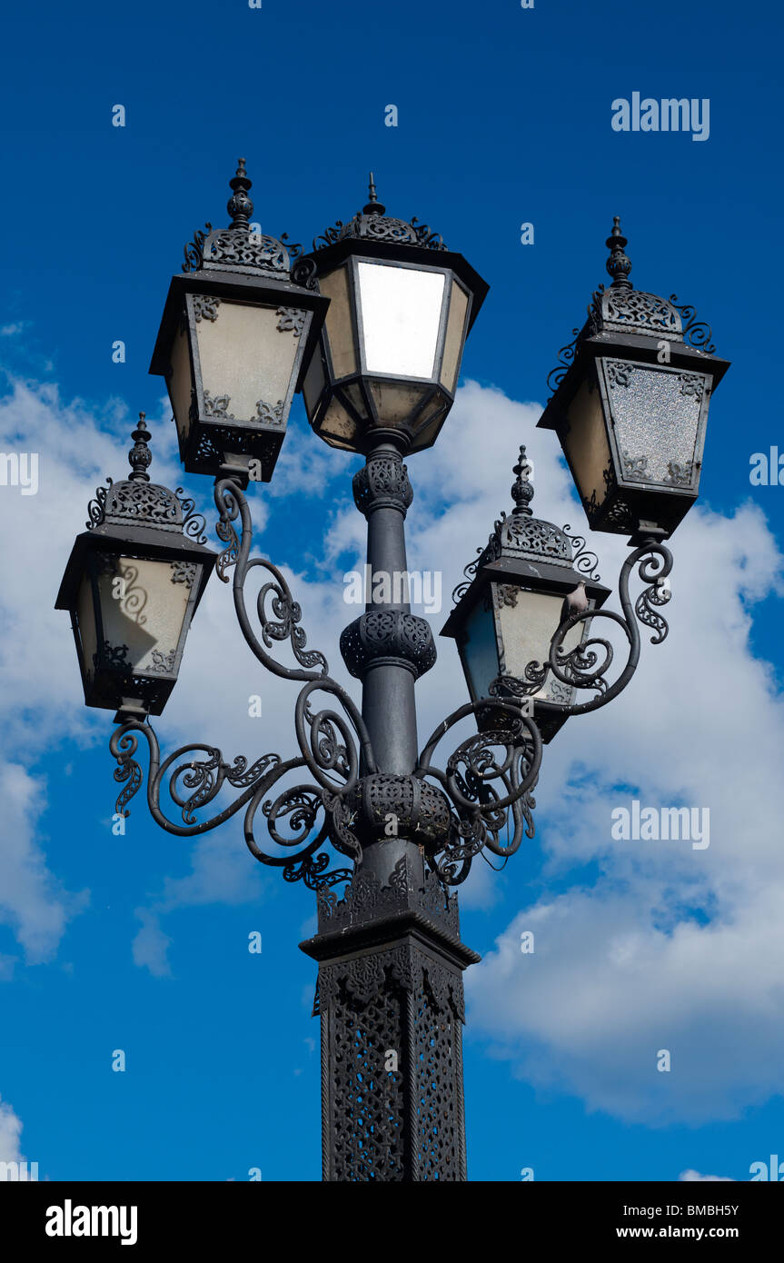 Ornate Lamp Post, Seville Stock Photo - Alamy