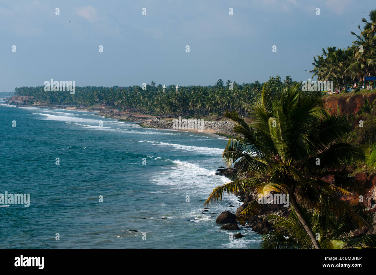 Kerala Coast View Stock Photo - Alamy