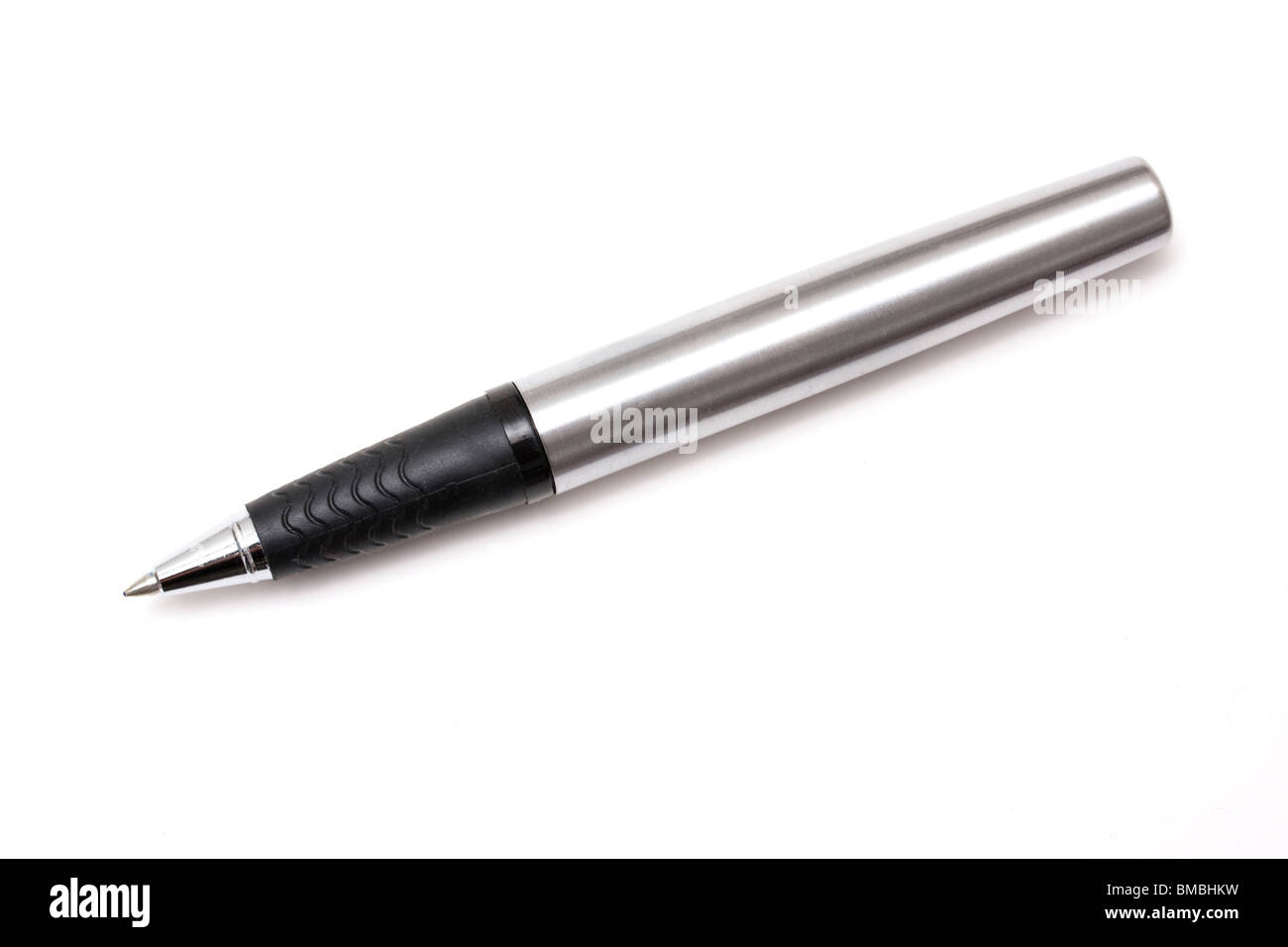 Ball Point Pen Isolated On White Stock Photo - Alamy