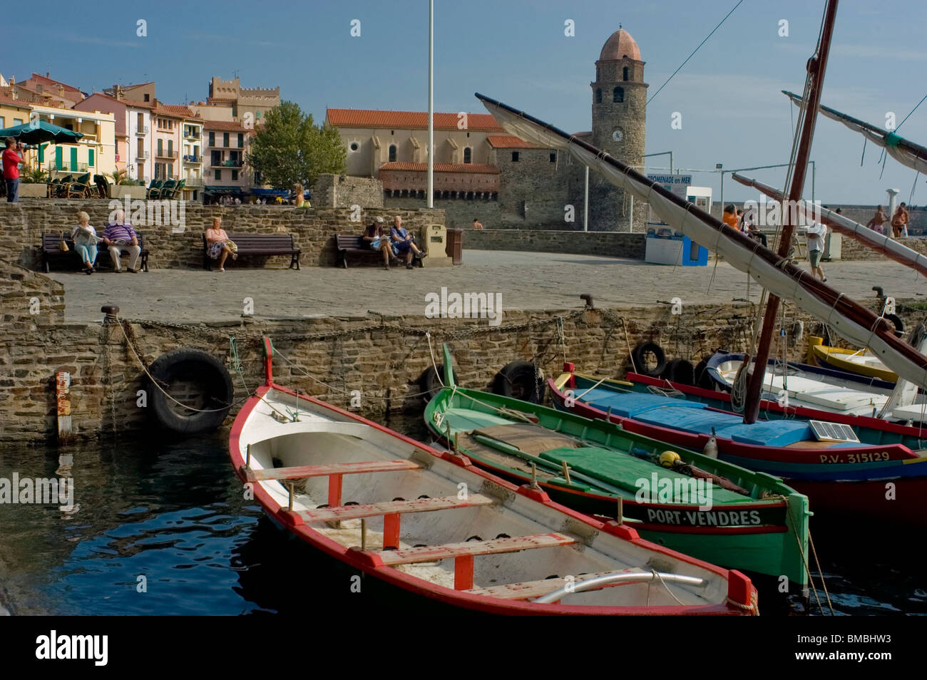 Callioure, France, Holidays Scenic in South, Coastal Town, Fishing ...