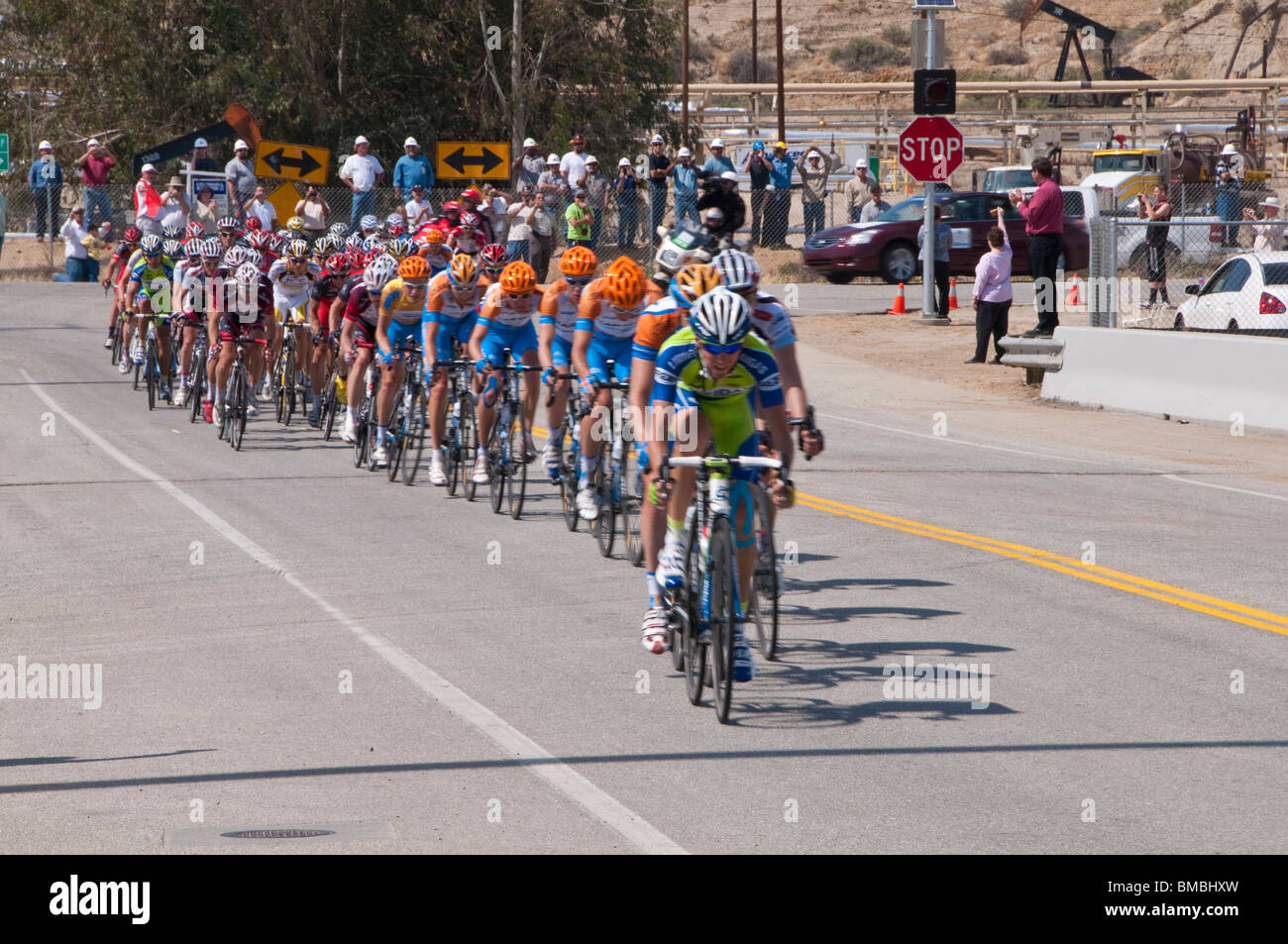 Amgen Tour of California Cycling Race 2010 Stage 5 Stock Photo - Alamy