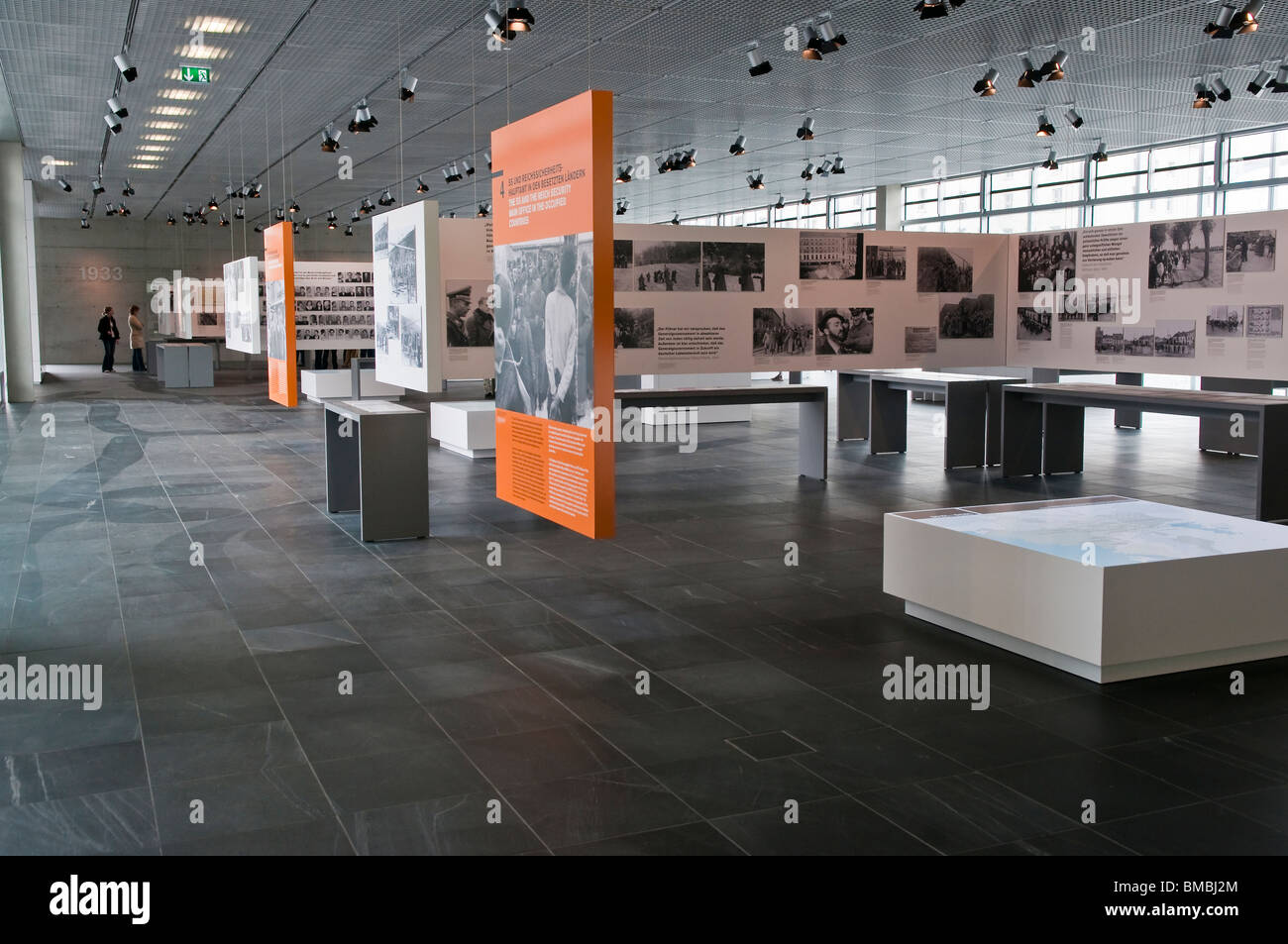 Interior of the Topography of Terror, exhibition on the grounds of the ...