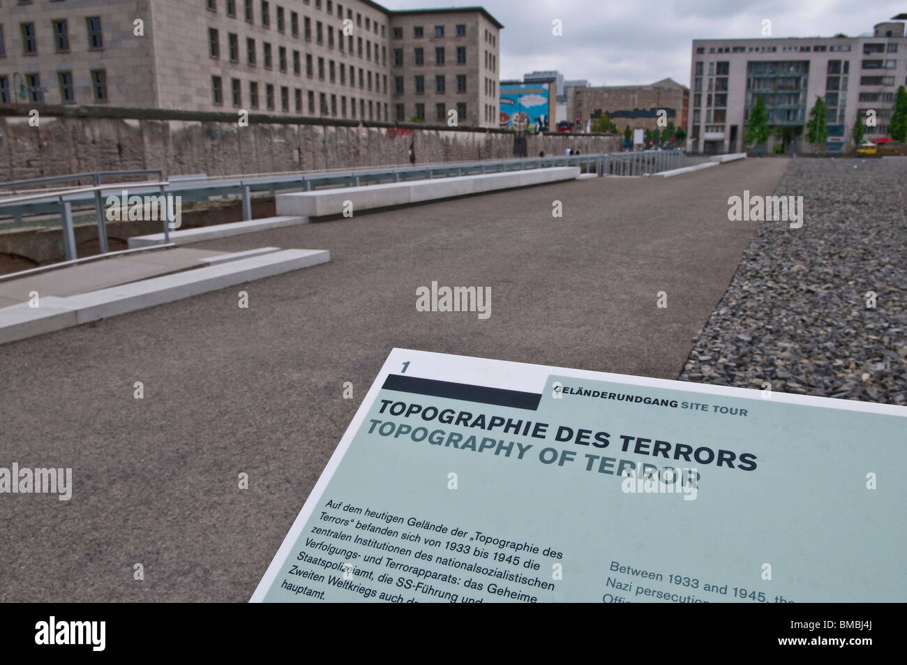 Topography of Terror, exhibition on the grounds of the former SS ...