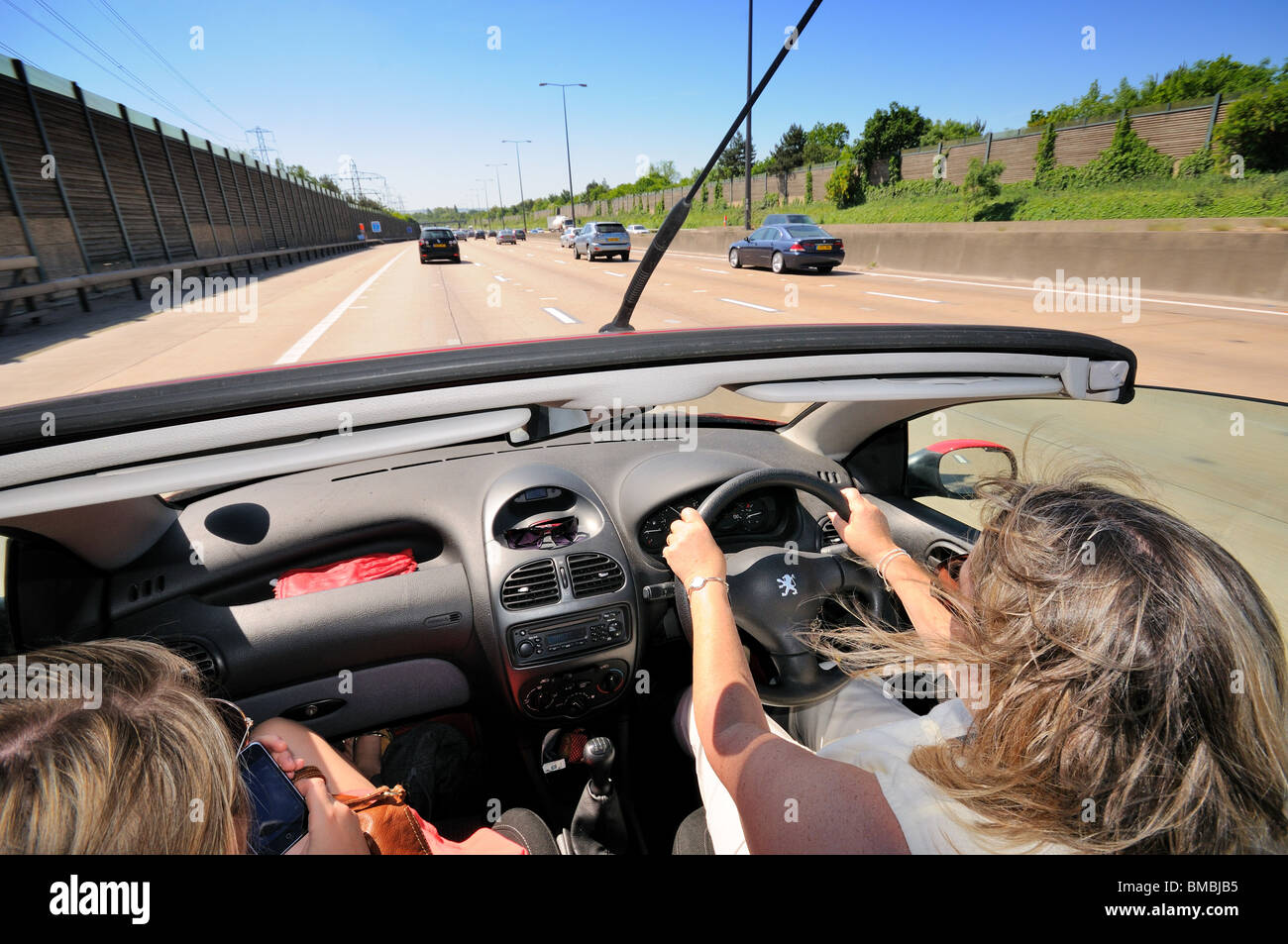 Open top car hi-res stock photography and images - Alamy