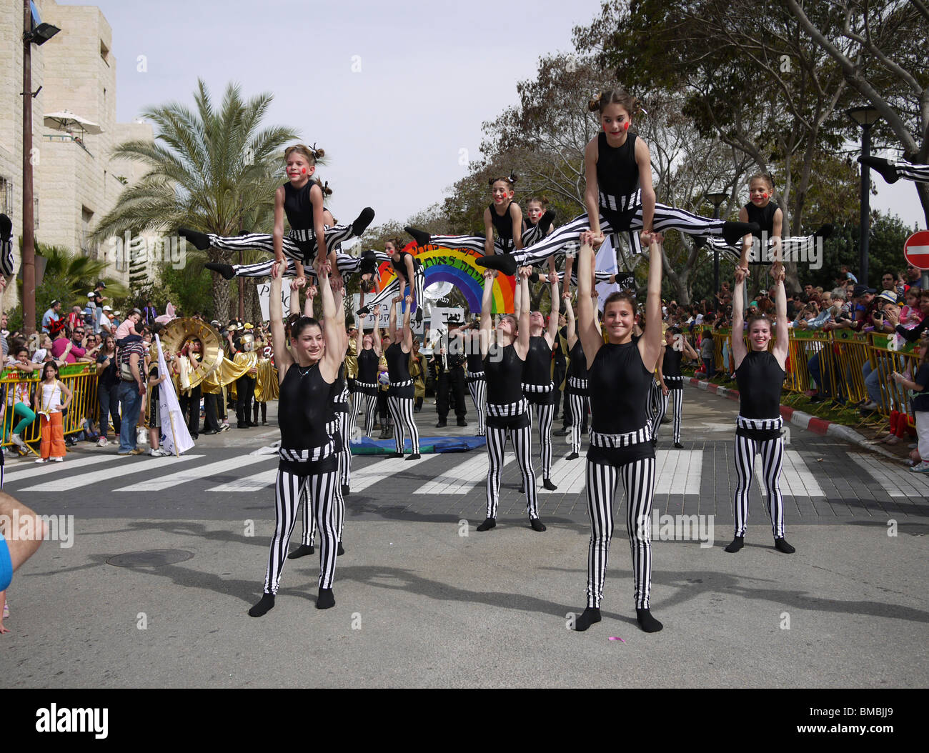 Israel, Modi'in, Purim Parade and procession March 2010 Stock Photo - Alamy
