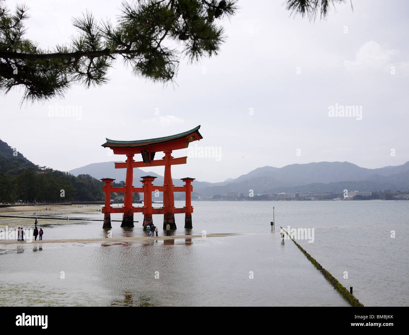Japan, Miyajima, Itsukushima Temple The floating Gate Stock Photo - Alamy