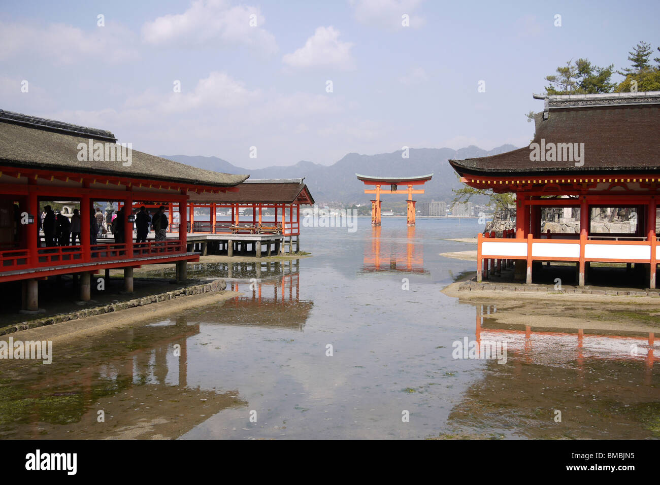 Japan, Miyajima, Itsukushima Temple The floating Gate Stock Photo - Alamy