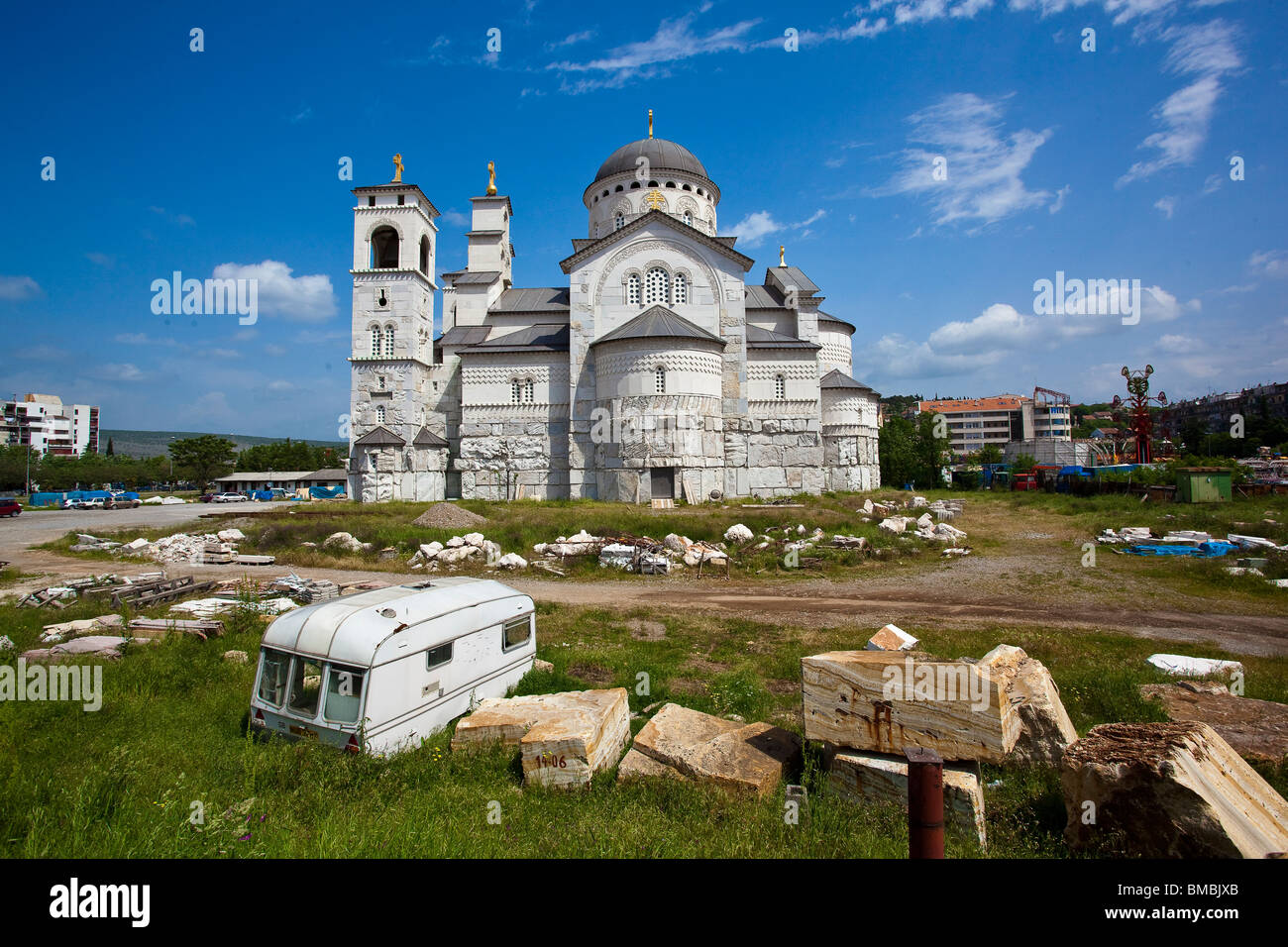 Church, Podgorica, Montenegro Stock Photo - Alamy