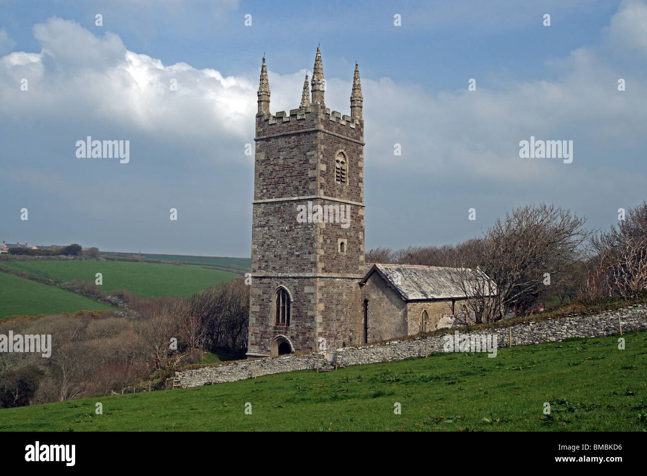 Morwenstow Church, Morwenstow, Cornwall, England - a 13th century ...