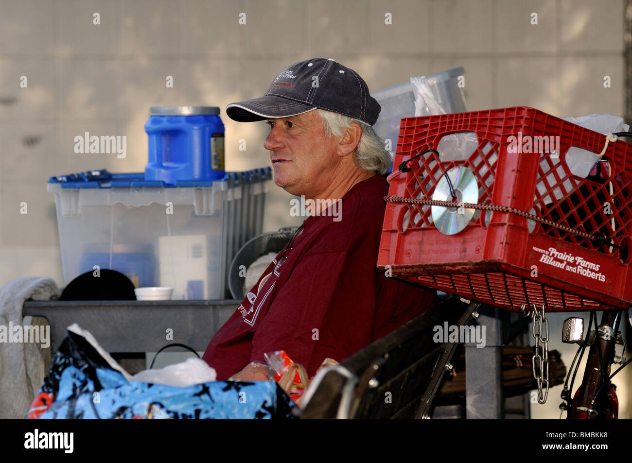 Homeless men in America Stock Photo - Alamy