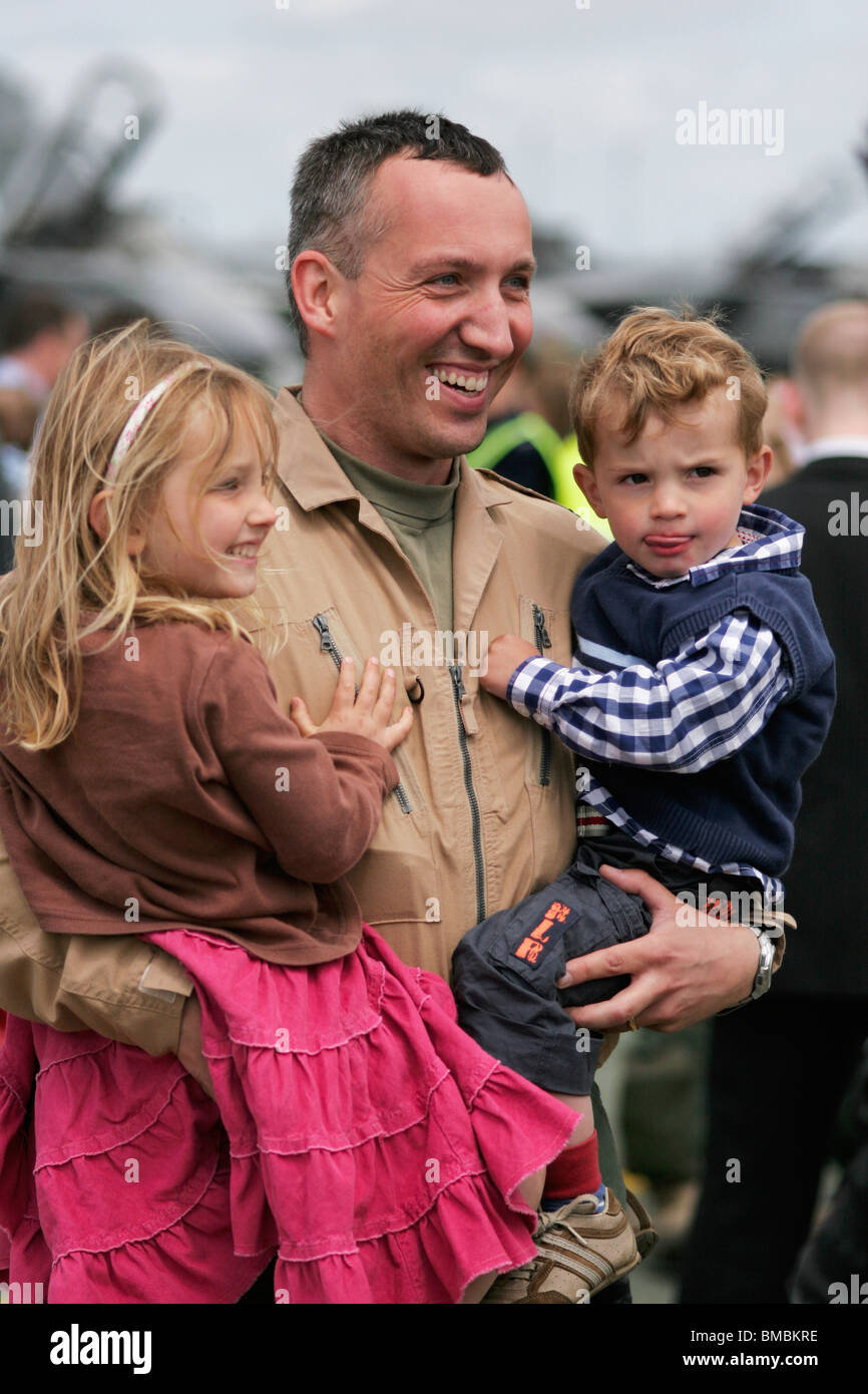Sqn Ldr Nathan Giles, Holly Giles, Edward Giles & wife Sqn Ldr Anne ...