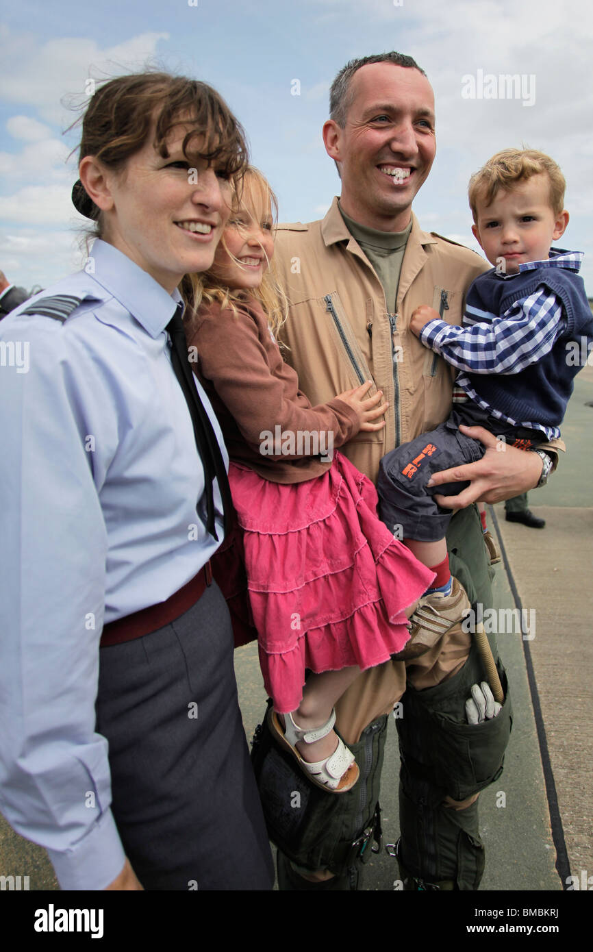 Sqn Ldr Nathan Giles, Holly Giles, Edward Giles & wife Sqn Ldr Anne ...