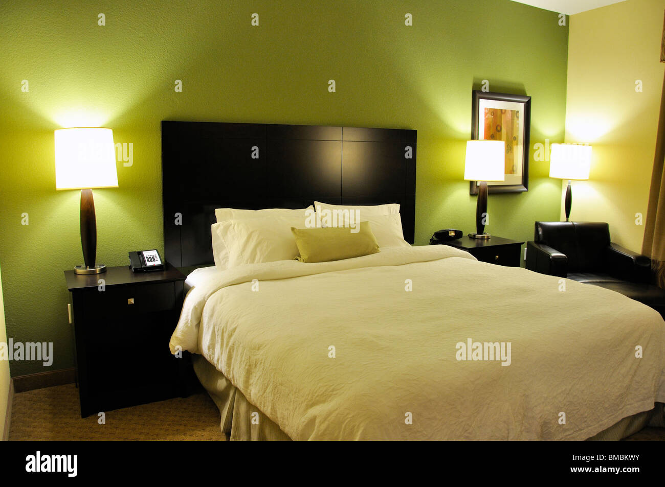 Hilton hotel room, USA Stock Photo - Alamy