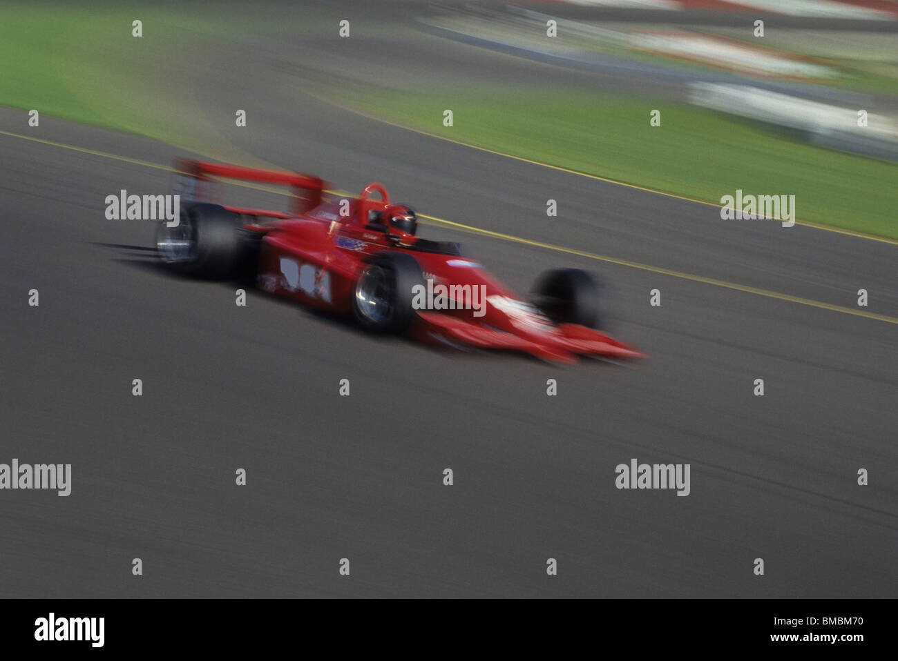 Formula Atlantic racing car action Stock Photo - Alamy