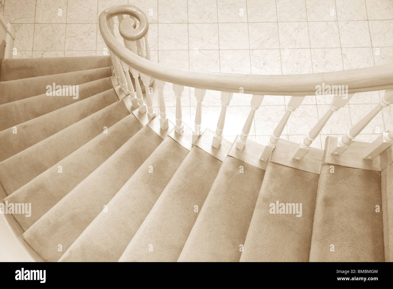 Stair spiral staircase hi-res stock photography and images - Alamy