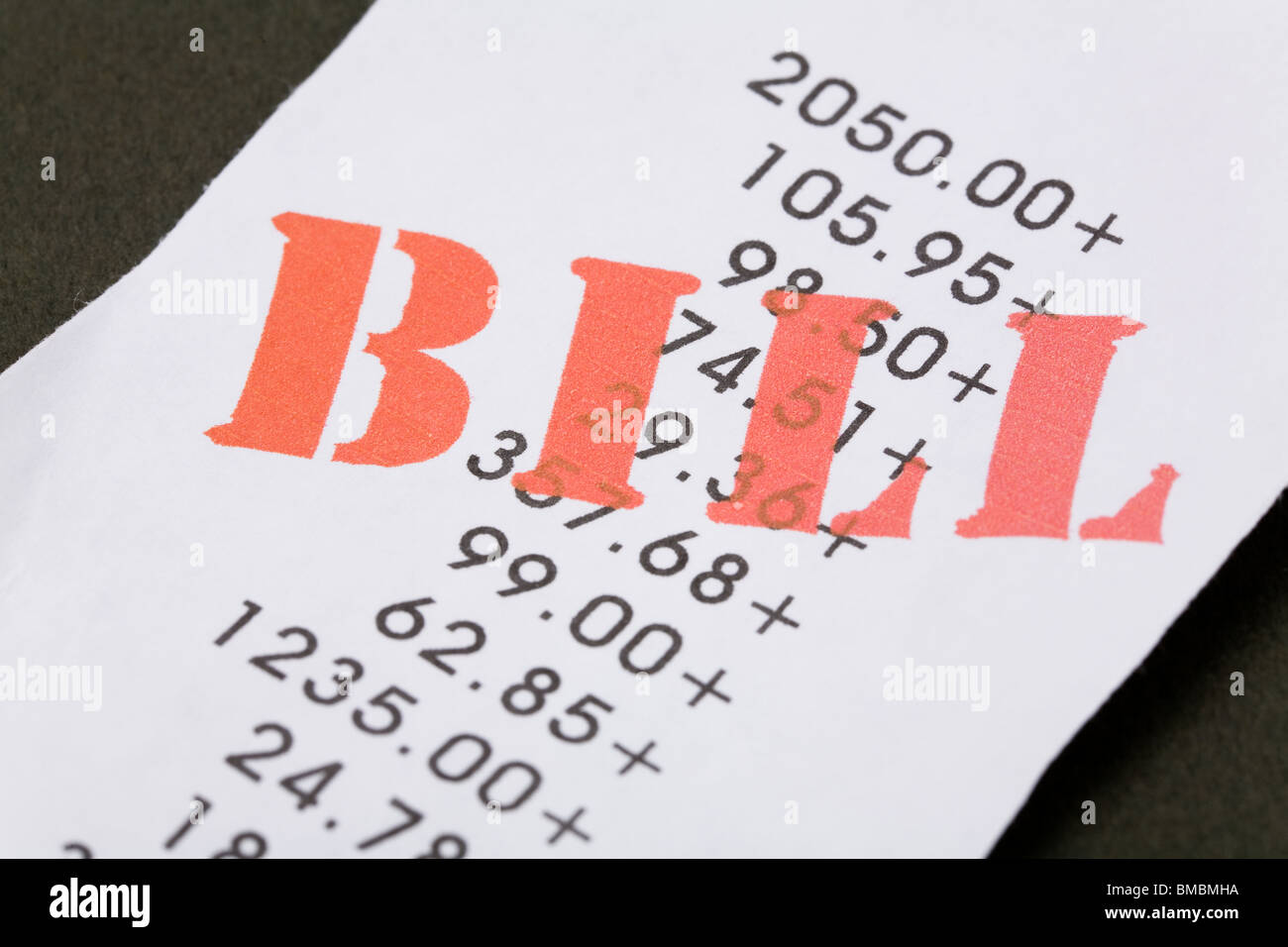 bills Close up shot, financial concept Stock Photo - Alamy