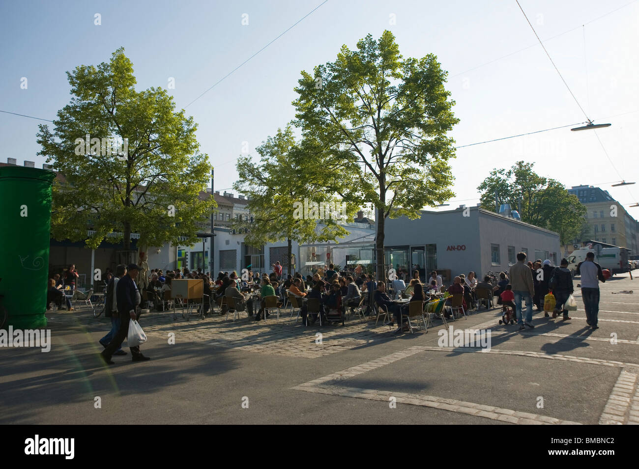 Wien, Ottakring, Yppenplatz Stock Photo - Alamy