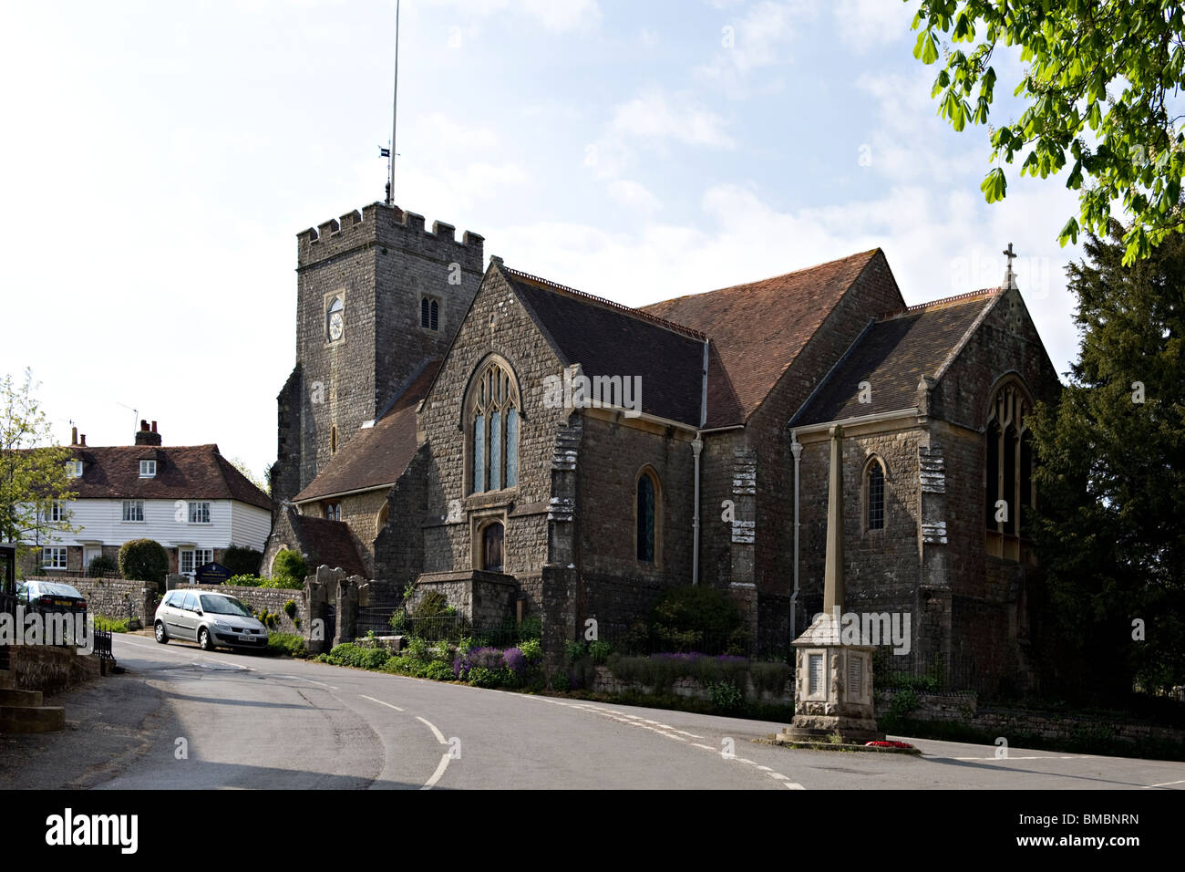 Plaxtol Parish Church, Plaxtol, Kent, England, UK Stock Photo - Alamy