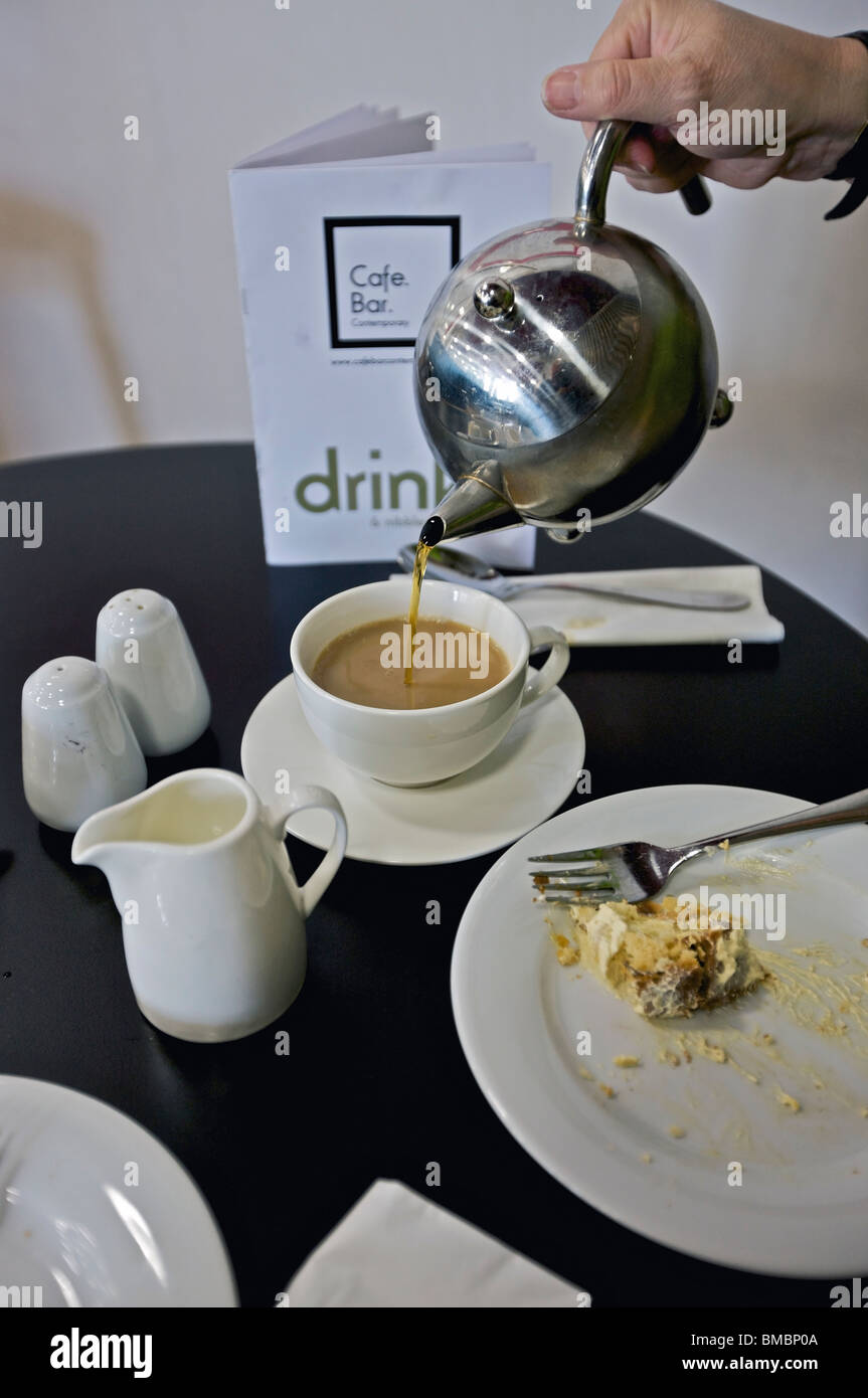 tea and cake Stock Photo - Alamy