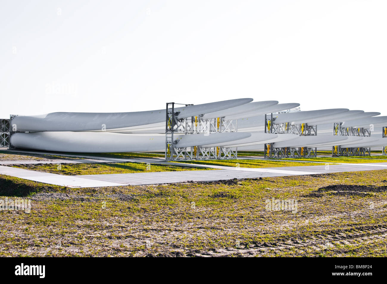 wings of wind turbine Stock Photo - Alamy