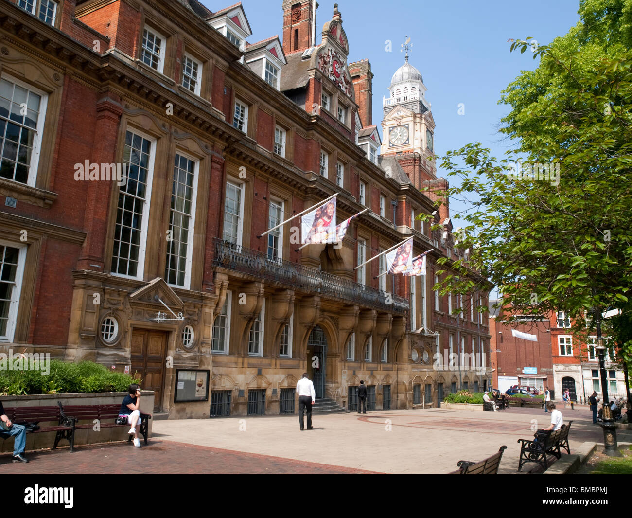 The Town Hall in Leicester City Centre, England UK Stock Photo - Alamy