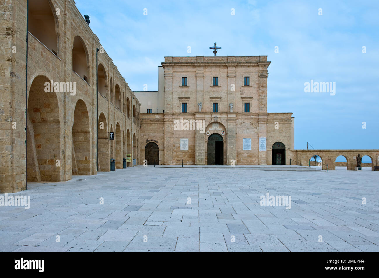 Apulia,Salento, Leuca, the S.Maria Finibus Terrae sanctuary Stock Photo ...