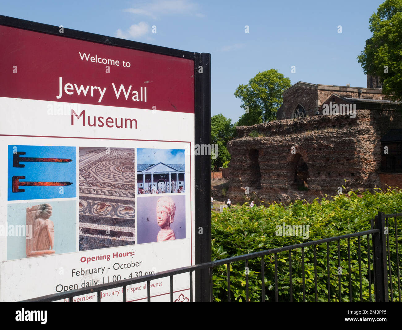 Leicester jewry wall museum hi-res stock photography and images - Alamy