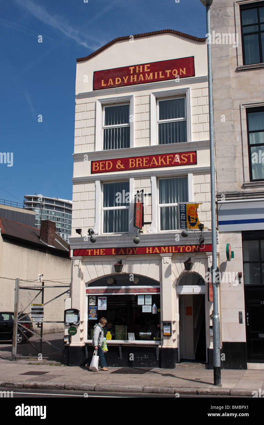 The Lady Hamilton Pub The Hard Portsmouth UK Stock Photo - Alamy