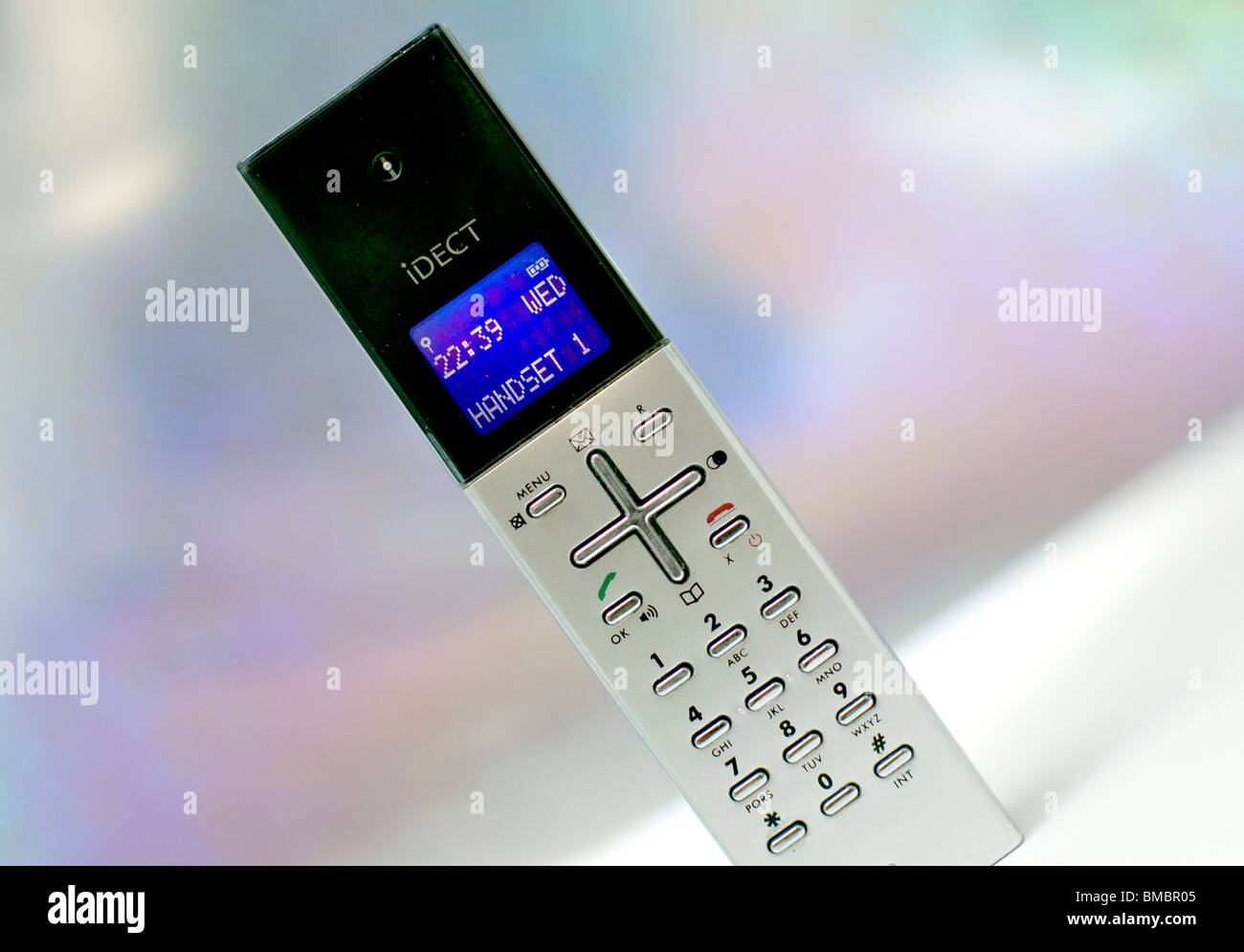 Digital cordless home phone, London Stock Photo - Alamy