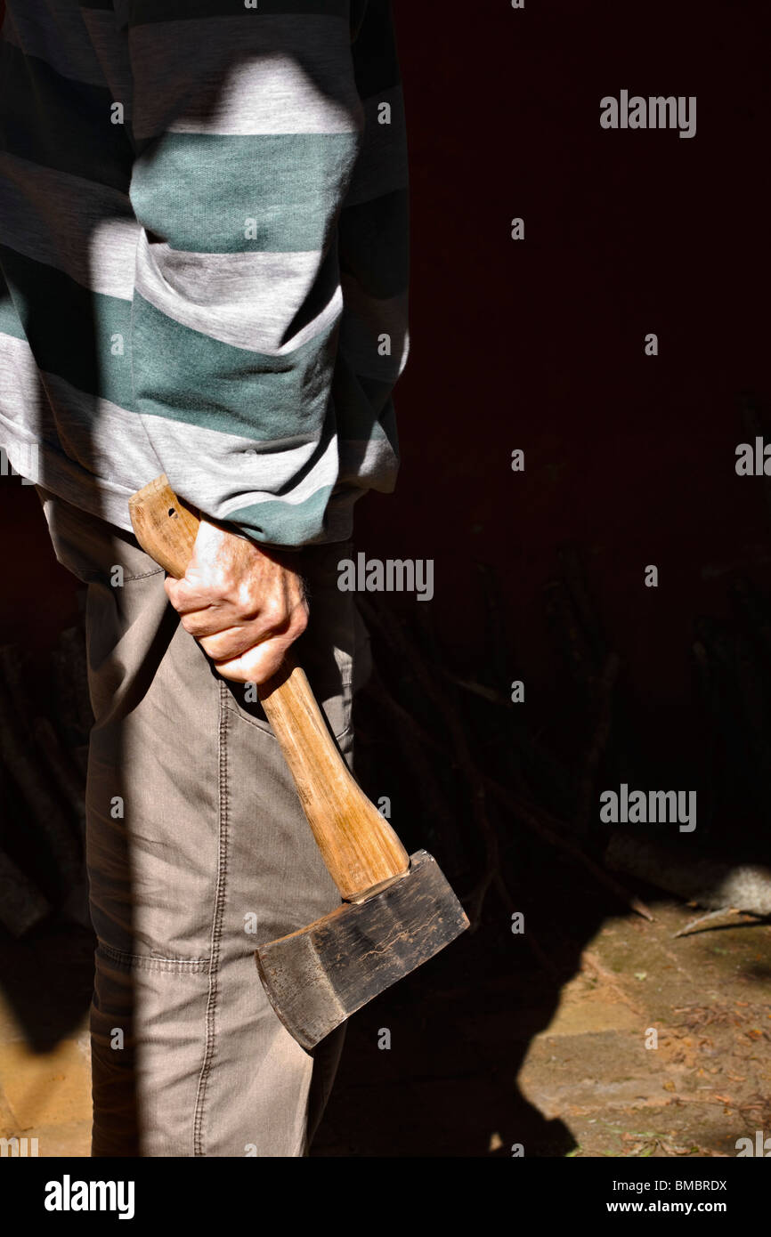 Shadow of man menacing hi-res stock photography and images - Alamy