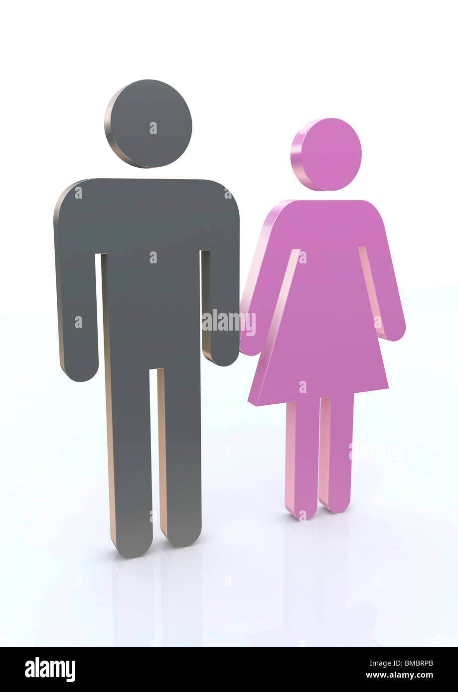 male female couple symbol Stock Photo - Alamy
