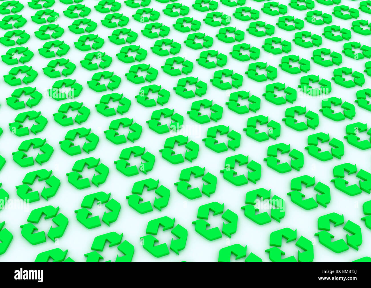 abstract background of infinite recycling logos Stock Photo - Alamy