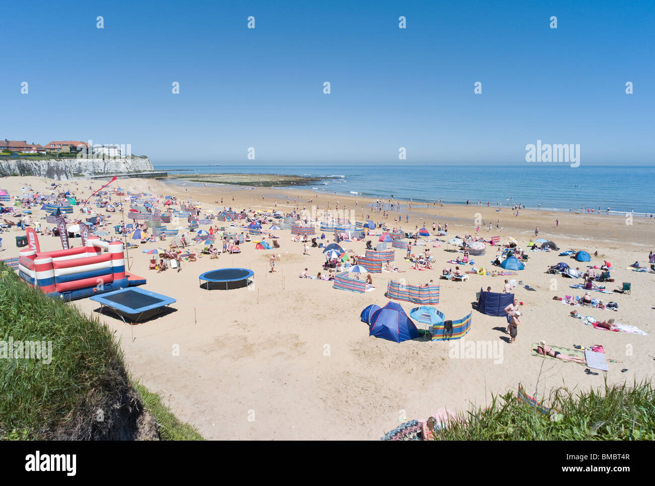 The Beach at Joss Bay, Thanet, Kent Stock Photo - Alamy