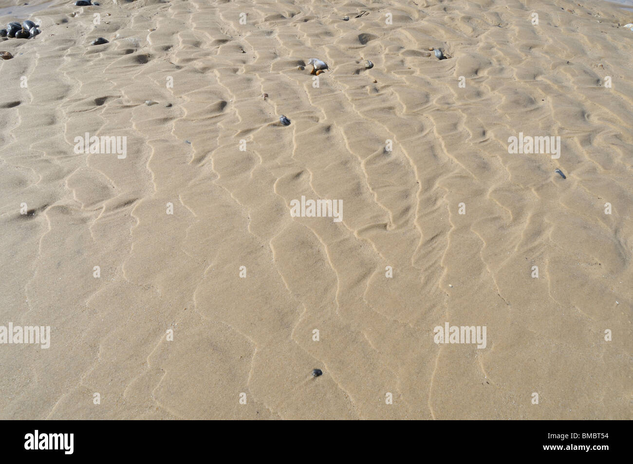 Sandy ridges on covehithe beach Stock Photo - Alamy